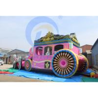 China PORTABLE and Durable Inflatable Bouncy Castles Backyard Trampolines Jumping House for sale