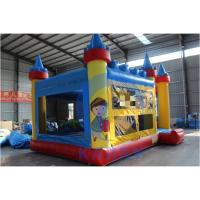 China Slide into Fun with the PVC Adult Inflatable Bounce House and Repair Kits Included for sale