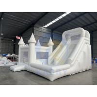China Kids Outdoor Playground Inflatable Bouncer White Inflatable Castle for Wedding Party for sale