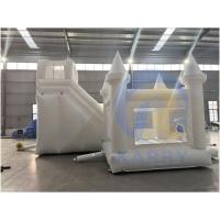 China Kids Outdoor Playground Inflatable Bouncer White Inflatable Castle for Wedding Party for sale