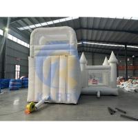 China Kids Outdoor Playground Inflatable Bouncer White Inflatable Castle for Wedding Party for sale