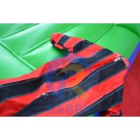 China Commercial Adults PVC Inflatable Sticky Climbing Wall for Interactive Sports Games for sale