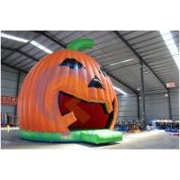 China Outdoor Commercial Inflatable Pumpkin Castle Jumping Bounce House for Kids Playground for sale