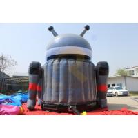 China PORTABLE Popular Cartoon Inflatable Roboter bouncer house for kids Accepted OEM for sale