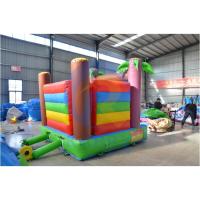 China Cartoon Little Monkey Mini Inflatable Castle Slide Combination for Indoor Play for sale