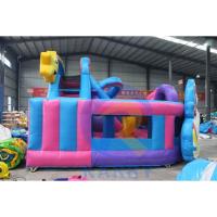 China Standards CE Double Unicorn Inflatable Castle Bounce House for Kids Outdoor Playground for sale
