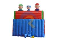 China EN71/CE Certified Inflatable Mario Theme Park Bouncer House Slide for Kids and Adults for sale