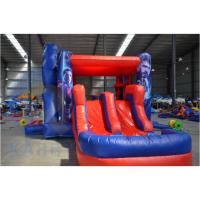 China Spiderman Inflatable Combo Bounce House and Slide Must-Have for Kids Outdoor Playground for sale