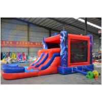 China Spiderman Inflatable Combo Bounce House and Slide Must-Have for Kids Outdoor Playground for sale