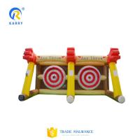 China Outdoor Entertainment Mechanical Sports Interactive Toy Inflatable Shooting Gallery for sale