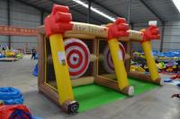 China Outdoor Entertainment Mechanical Sports Interactive Toy Inflatable Shooting Gallery for sale