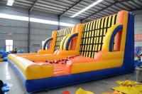 China Inflatable Sticky Wall Sport Game with Paste Clothes Commercial and Blower With Blower for sale