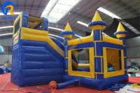 China Custom Party Set Castle Inflatable Moon Bounce House Water Slide Combo Unisex Gender for sale