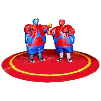China Inflatable Sumo Wrestling Suits Mat Fighting Arena for Sea Air and Express Shipping for sale