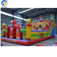 China PORTABLE Commercial Inflatable Bouncer Air Jumping Castle Design Mario Playground Park for sale