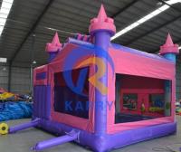 China 14 Years up PVC Birthday Party Inflatable Jumping Castle with Slide 5*5m and Accessories for sale
