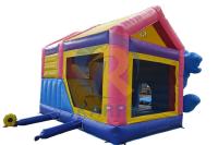 China Blower Design Mermaid Bouncer Slide Combo 2023 Commercial Inflatable Bounce House for sale