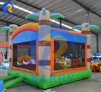 China Indoor Commercial Inflatable Kids Palm Tree Bounce House Small Bouncy Jumping Castle for sale