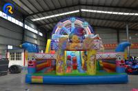 China Customized Color Unisex Inflatable Ferris Wheel Bouncy Castle Trampoline for Commercial for sale