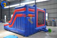 China Commercial Inflatable Spiderman Bounce House with Slide EN14960 Certified PVC Material for sale