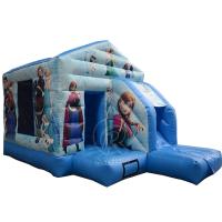 China Commercial Inflatable Bounce House Combo Slide Portable Frozen Castle for Fun Parties for sale