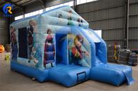 China Commercial Inflatable Bounce House Combo Slide Portable Frozen Castle for Fun Parties for sale