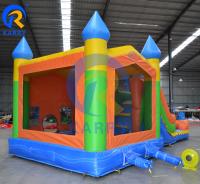 China EN71/EN14960 Certified Wet and Dry Unisex Water Blow Up Castle Bounce House with Slide for sale