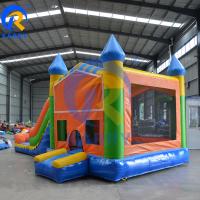 China EN71/EN14960 Certified Wet and Dry Unisex Water Blow Up Castle Bounce House with Slide for sale