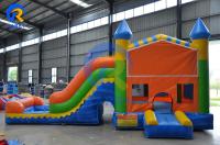 China EN71/EN14960 Certified Wet and Dry Unisex Water Blow Up Castle Bounce House with Slide for sale