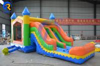 China EN71/EN14960 Certified Wet and Dry Unisex Water Blow Up Castle Bounce House with Slide for sale