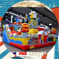 China Air Shipping Inflatable Castle Playground Park for Big Fun City Bounce House Bouncer Slide for sale