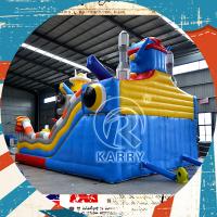 China Air Shipping Inflatable Castle Playground Park for Big Fun City Bounce House Bouncer Slide for sale