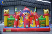 China Customized Color Commercial Grade Outdoor Inflatable Mario Theme Bouncer Slide Combo for sale