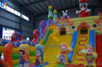 China Customized Color Commercial Grade Outdoor Inflatable Mario Theme Bouncer Slide Combo for sale