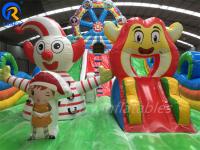 China Large PVC Crazy Ferris Wheel Inflatable Fun City A Must-Have for Bounce House Lovers for sale