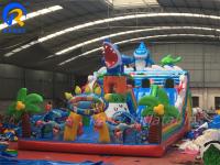 China Customise Sea World Fun City Inflatable Playground for Kids Large Bouncy Castle for sale