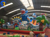 China Customise Sea World Fun City Inflatable Playground for Kids Large Bouncy Castle for sale