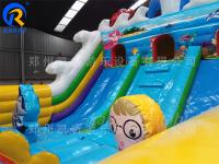 China Customise Sea World Fun City Inflatable Playground for Kids Large Bouncy Castle for sale