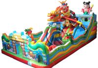 China Customized Color Moonwalk Bouncer Blow Up Bounce for Children in Amusement Theme Park for sale