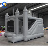 China Customized Color Inflatable Bouncer Portable White Jumping Castle for Outdoor Parties for sale