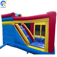 China Printing Digital Printing Commercial Kids Game Inflatable Bounce House with Slide for sale