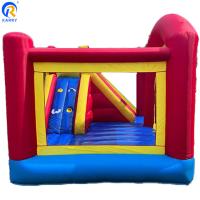 China Printing Digital Printing Commercial Kids Game Inflatable Bounce House with Slide for sale