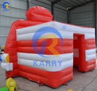 China Indoor PVC Commercial Inflatable Relax Coffee Car Jumping Bouncy Castle Popcorn Booth for sale