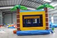 China Repair Kits Included Adult Size Inflatable Jumping Castles with Water Slide and Pool for sale