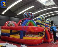 China Certificate EN71/CE Inflatable Castle Slide Combo Jumping Bouncy Castle with Slide for sale