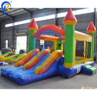 China PORTABLE Unisex Inflatable Bounce House Slide Combo Bouncy Castle with Slide Jumping Castle for sale