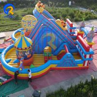China Large Inflatable Bouncer Jump Bouncing Castle Slide for Unisex Joy City Water World for sale