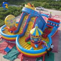 China Large Inflatable Bouncer Jump Bouncing Castle Slide for Unisex Joy City Water World for sale
