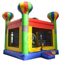 China Customized Color Hot Air Balloon Inflatable Bouncer for Toddler in Commercial Grade for sale