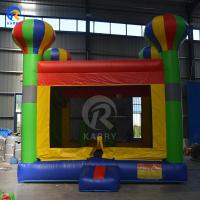 China Customized Color Hot Air Balloon Inflatable Bouncer for Toddler in Commercial Grade for sale